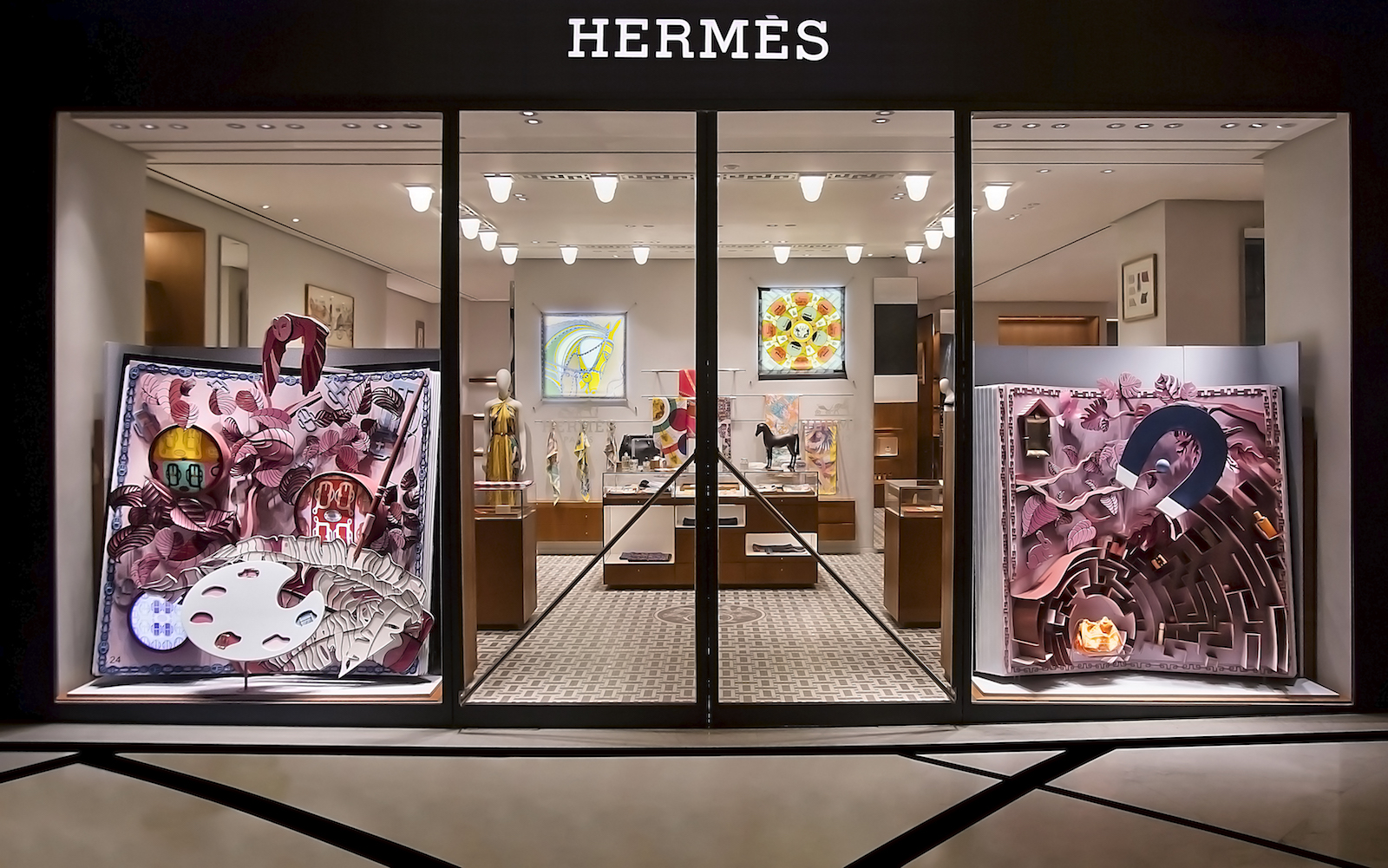 The Third Edition Of Herm s Let s Play Window Display Is All About The Third Edition Of Herm s Let s Play Window Display Is All About
